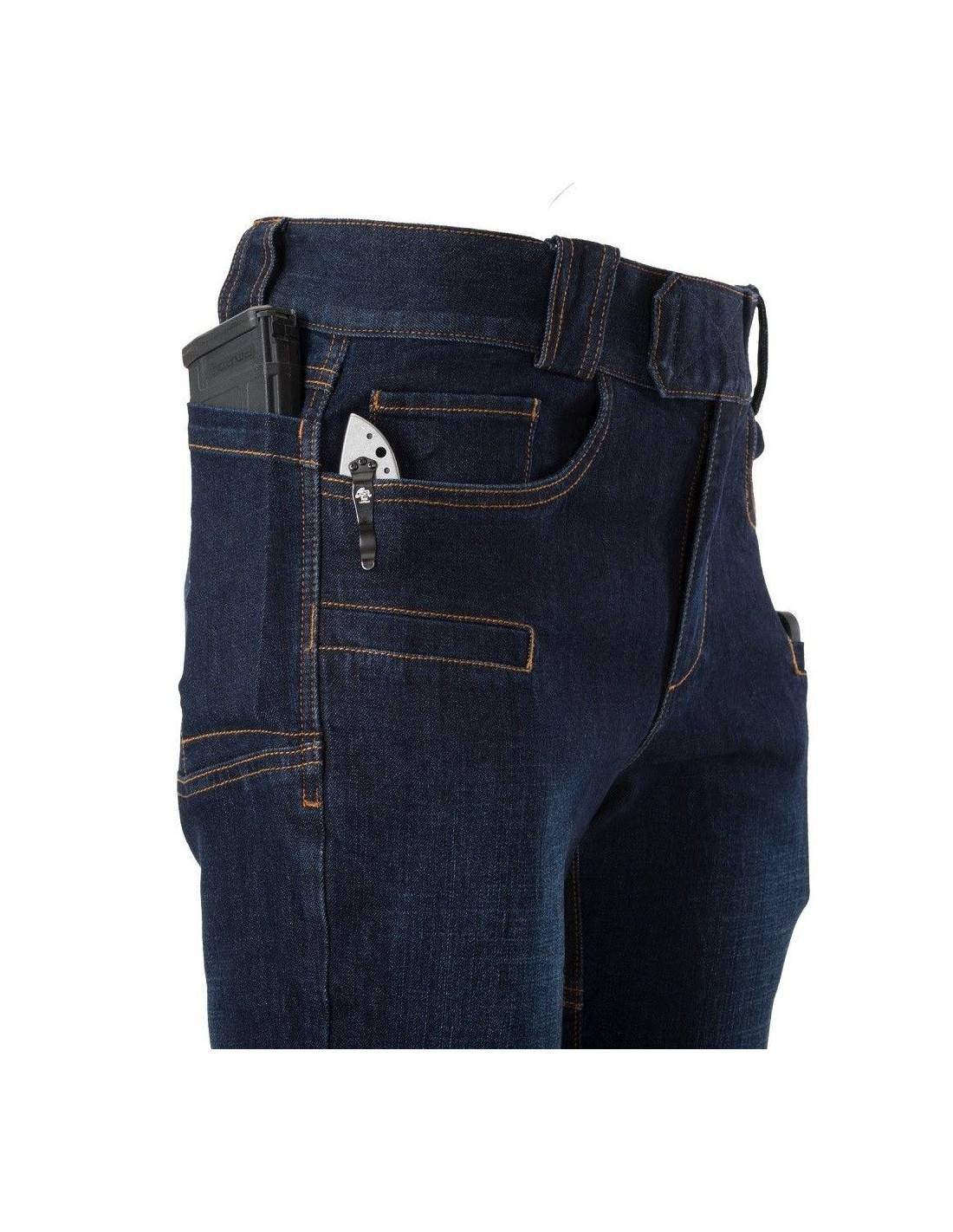 Greyman Tactical Jeans® Slim - Denim Mid | Helikon-Tex