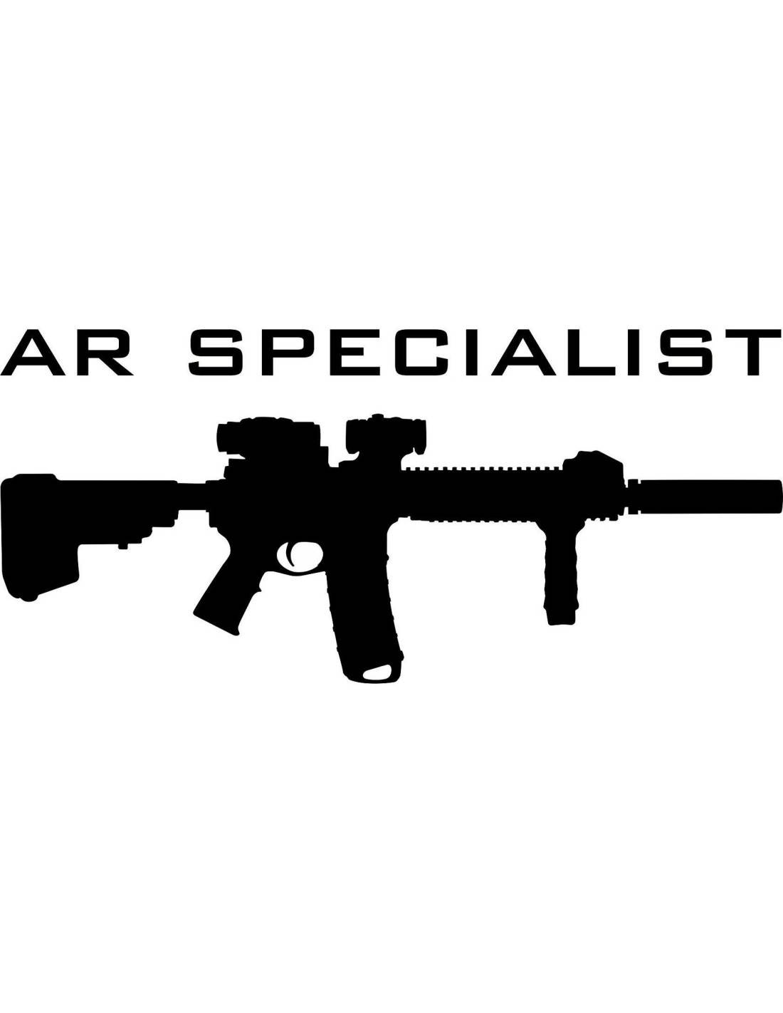 AR Specialist decal