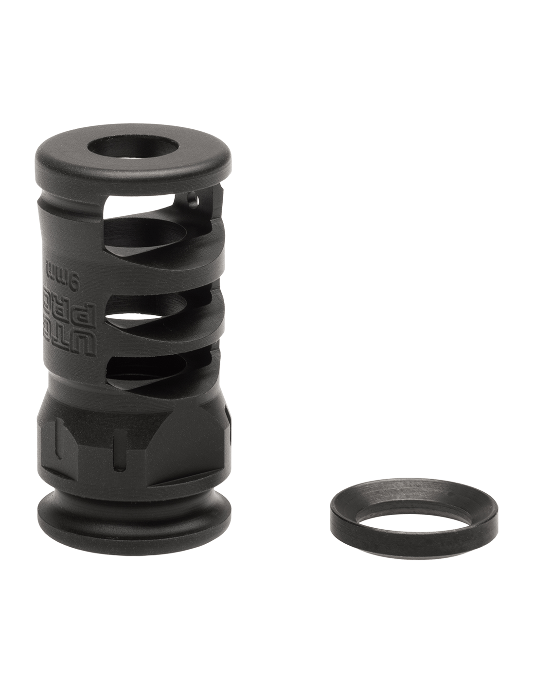 Stubby Muzzle Brake, 9mm, 1/2"X28 | UTG PRO