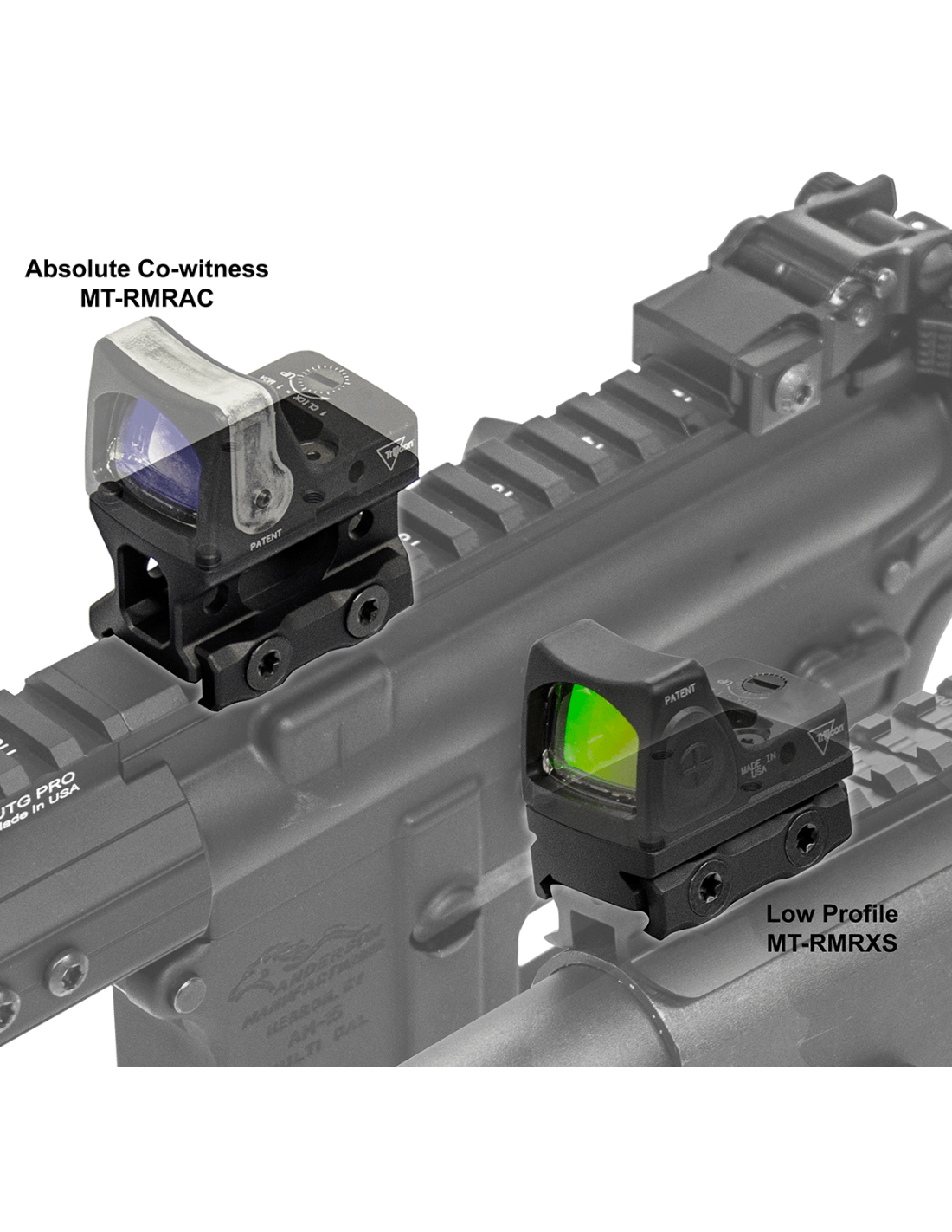 Picatinny Optic Mount, for RMR®, 2 in 1 Combo | UTG®