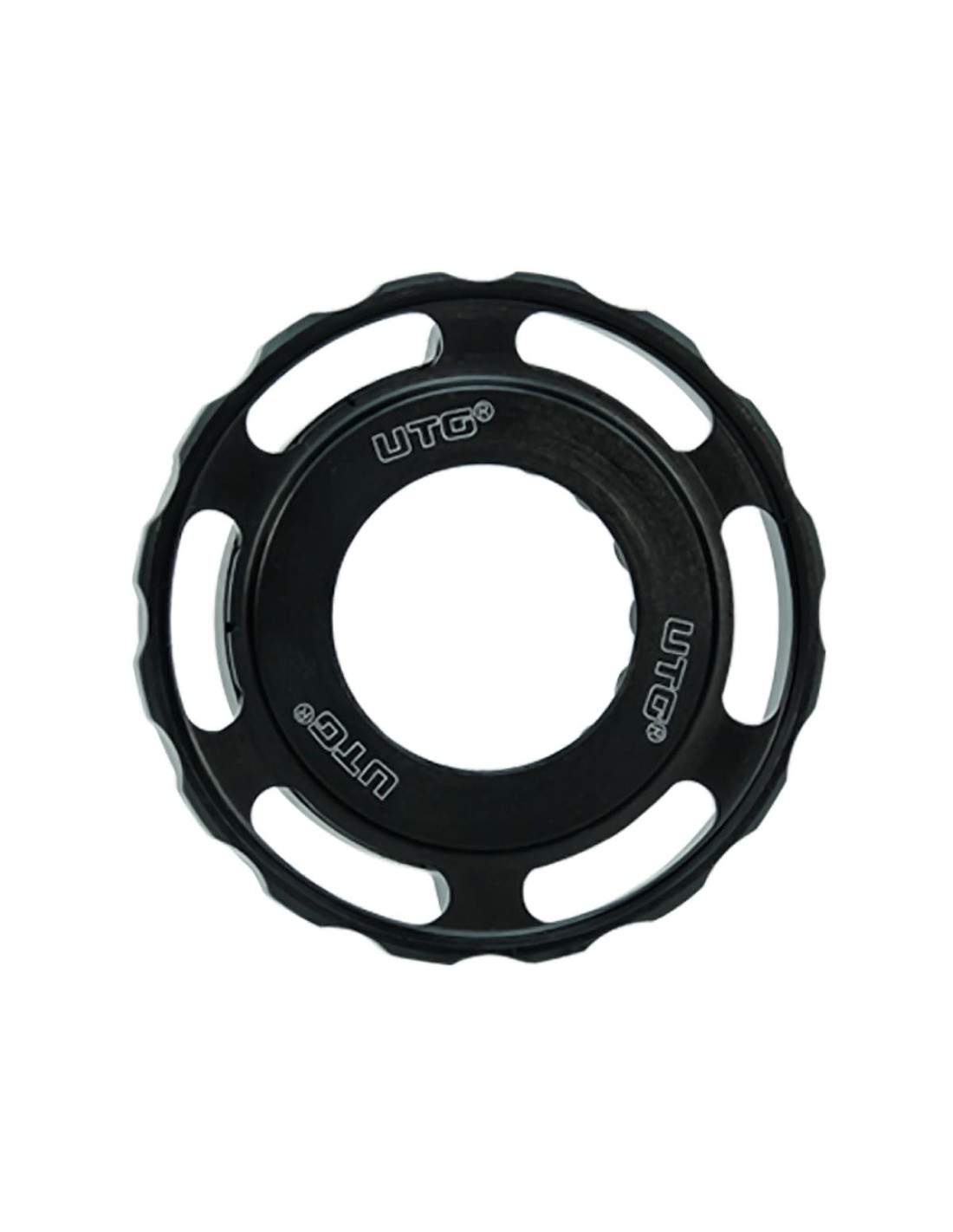 Add-on In Index Wheel for Side Wheel AO Scope-Black-60 mm | UTG®