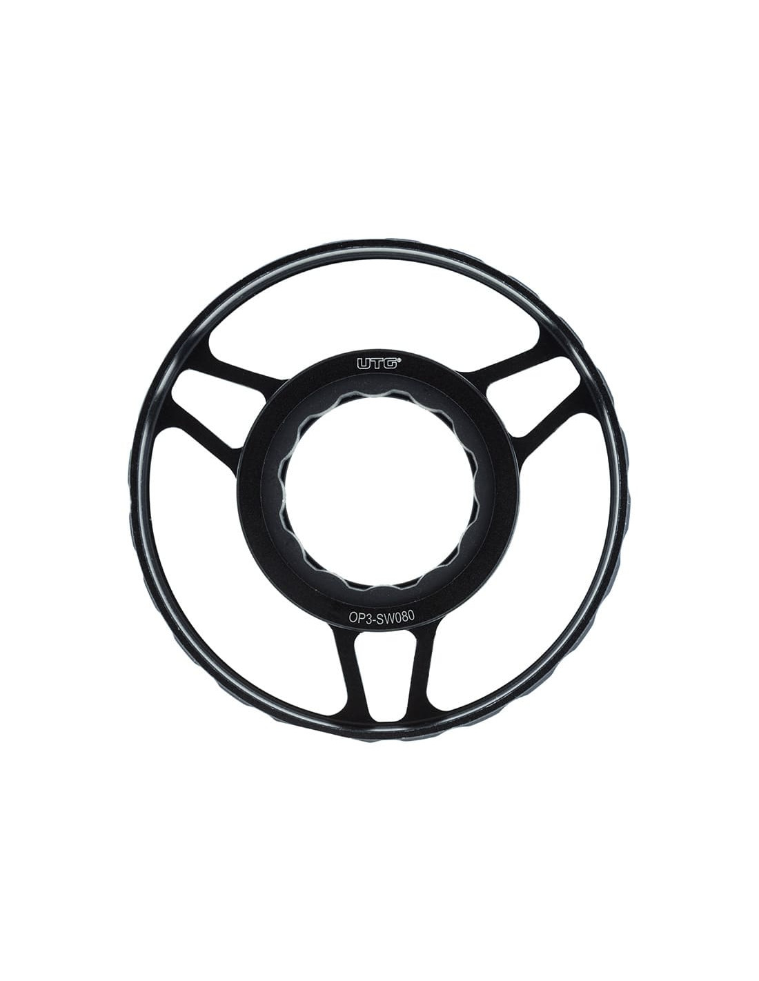 Parallax Index Wheel for OP3 Scopes-Black-80 mm | UTG®