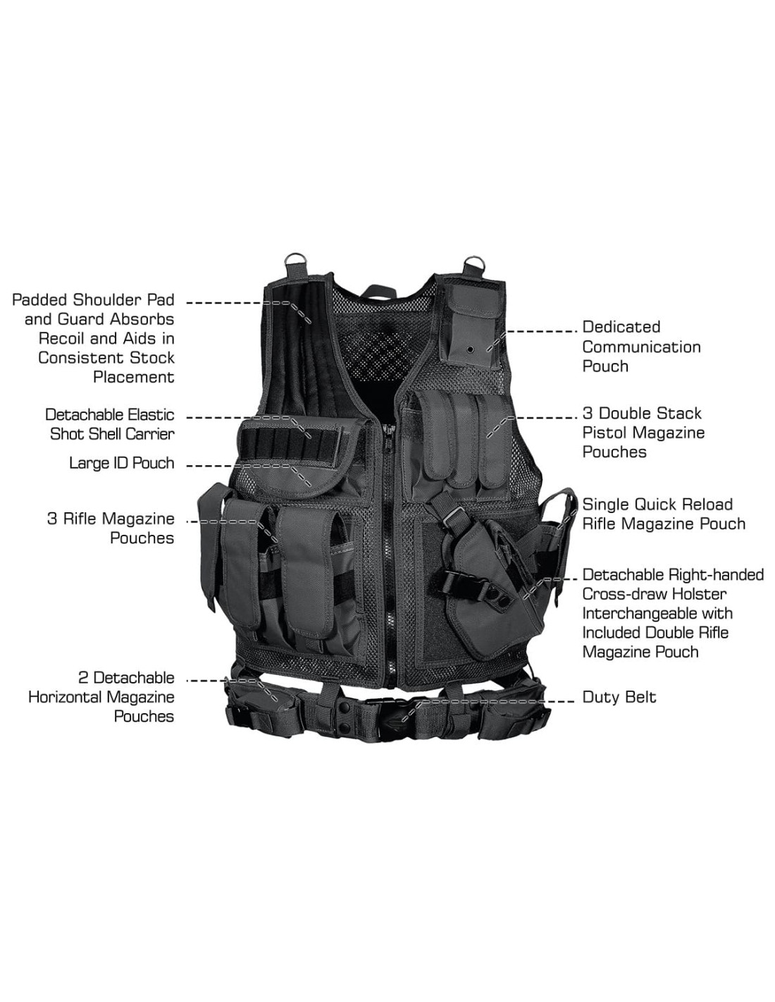 UTG® 547 Law Enforcement Tactical Vest