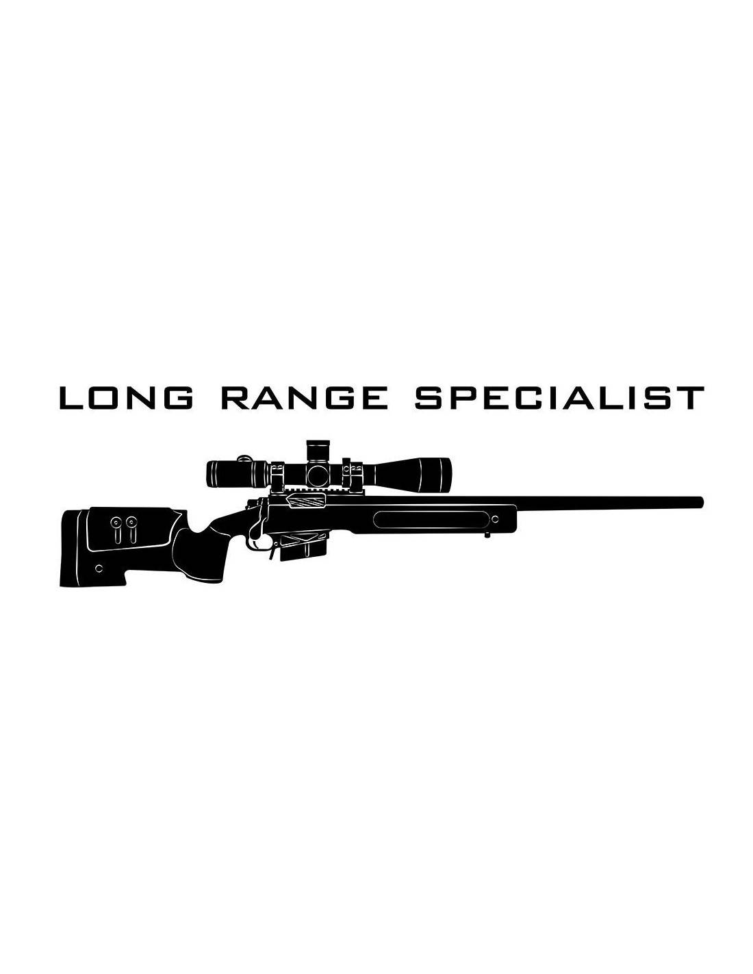 Long Range Specialist decal